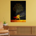 Psalm 144:1 Bible Verse Poster | Zazzle