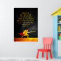 Psalm 144:1 Bible Verse Poster | Zazzle