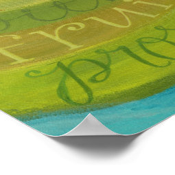 Psalm 1 Tree Planted by Rivers of Water Print | Zazzle