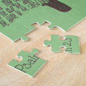 Psalm 23 Bible Verse Jigsaw Puzzle | Zazzle