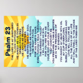 Psalm 23 poster | Zazzle
