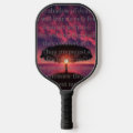Psalm 23 Sunset Tree Christian Pickleball Paddle | Zazzle