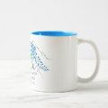 Psalm 37:4 Delight Yourself in the Lord, Floral Two-Tone Coffee Mug ...