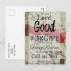 Psalm 86:5 Forgiveness Postcard | Zazzle