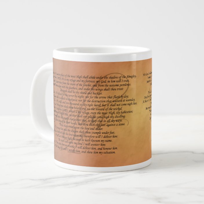 Psalm 91 Specialty Mug | Zazzle