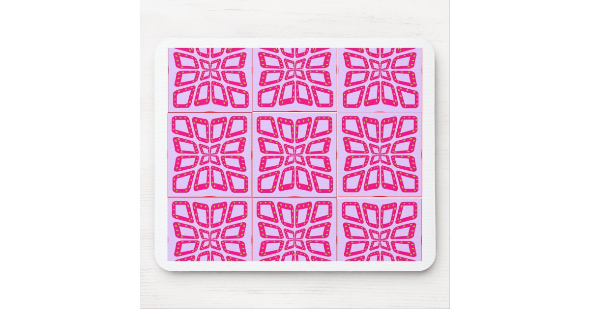 PSG Dots Pinched Tiles. Mouse Pad | Zazzle