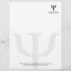 Psi symbol professional psychologist letterhead | Zazzle