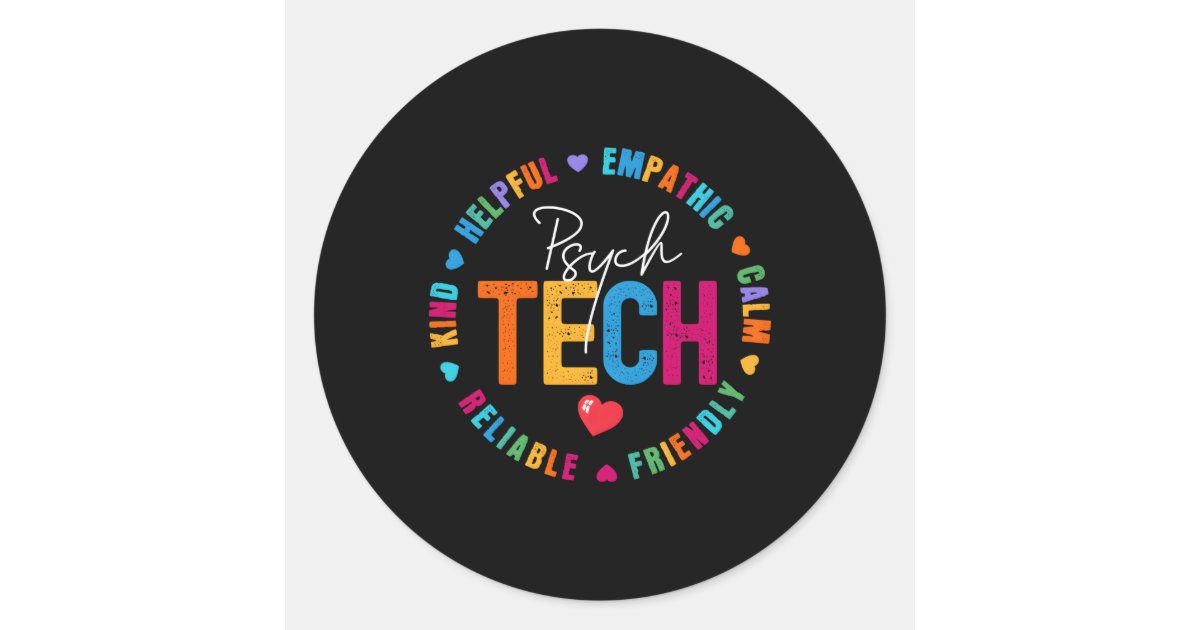 Psych Tech Appreciation Week Psychiatric Technicia Classic Round ...