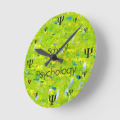 Psych Time School Psychology Clock | Zazzle