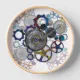 Psychadelic steampunk gears, cogs, clock face gift | Zazzle