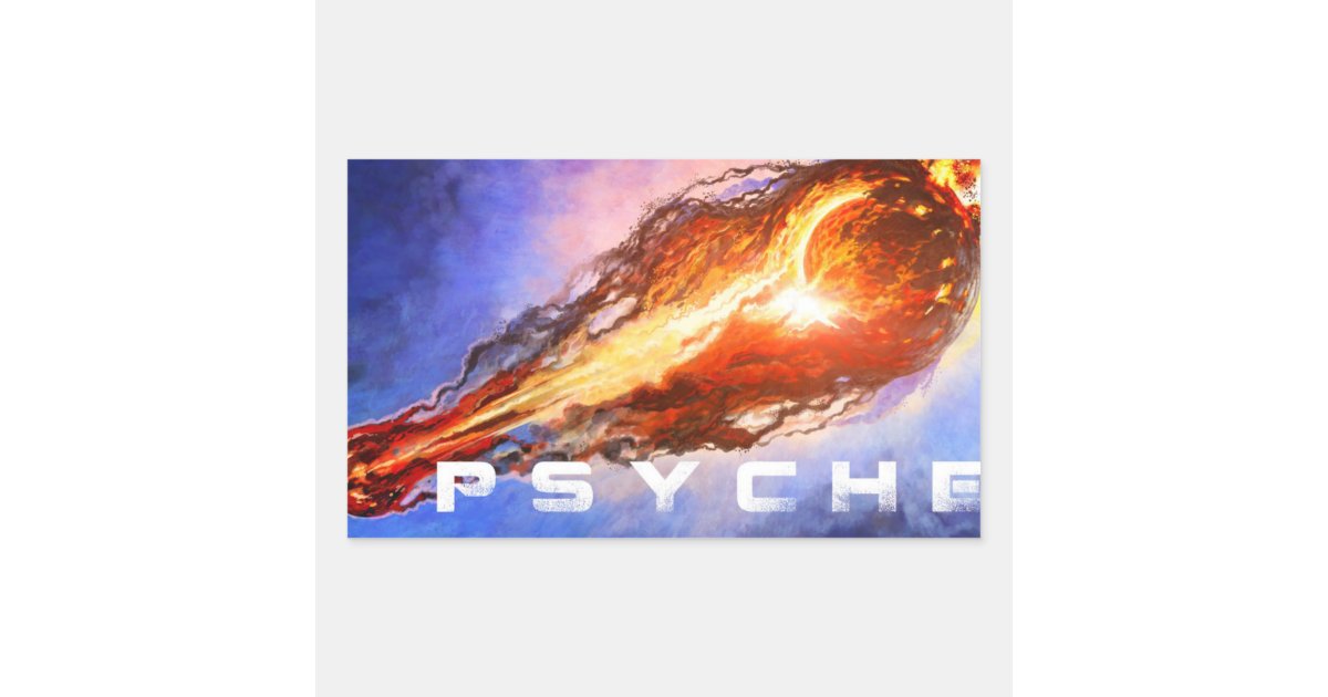 Psyche Mission CSR Sticker | Zazzle
