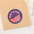 Psyche Patch Sticker | Zazzle
