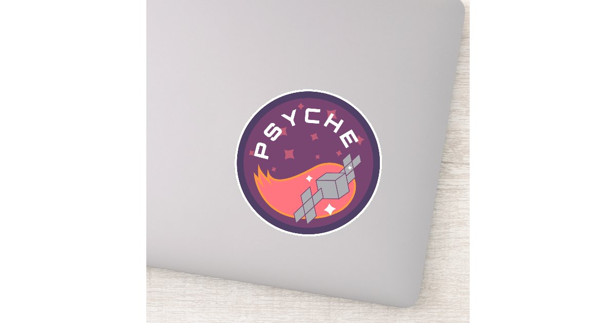 Psyche Patch Sticker | Zazzle