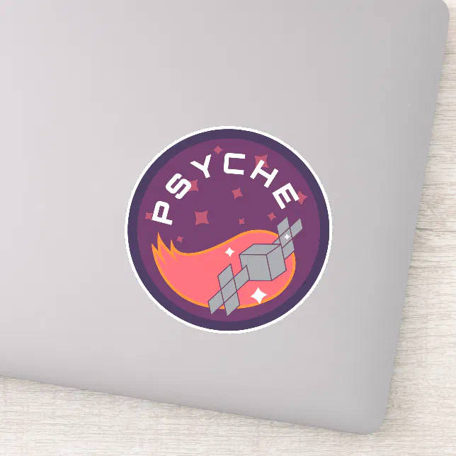 Psyche Patch Sticker | Zazzle