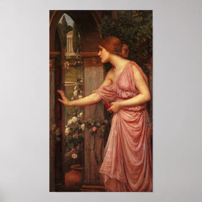 Psyche Pre Raphaelite by John W. Waterhouse Poster | Zazzle