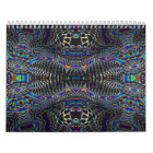 Happy Colorful Rainbow Colors Typography Calendar | Zazzle.com