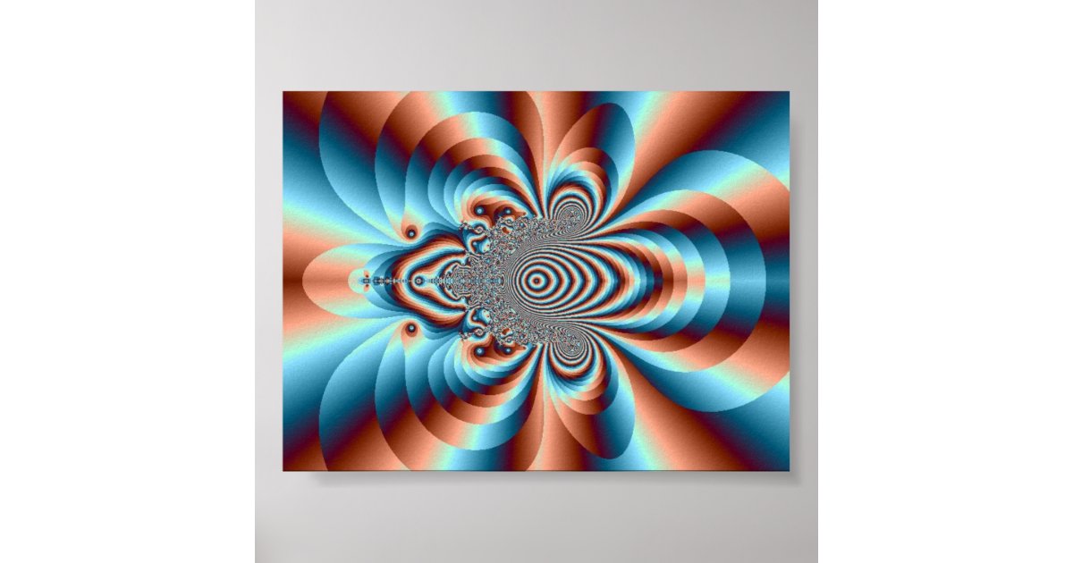 Psychedelic Jungle Kitten ~ Poster | Zazzle