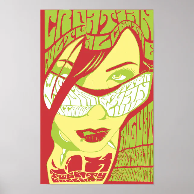 psychedelic poster | Zazzle