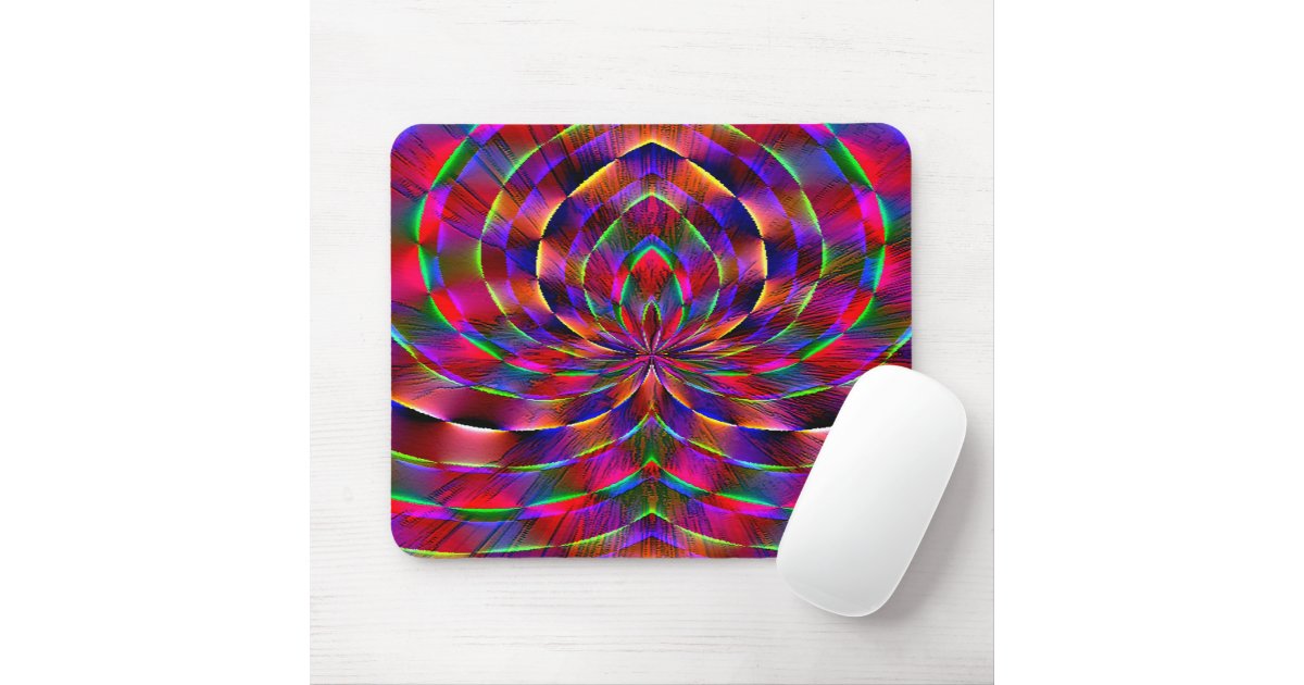 Psychedelic Spider....... Mouse Pad | Zazzle