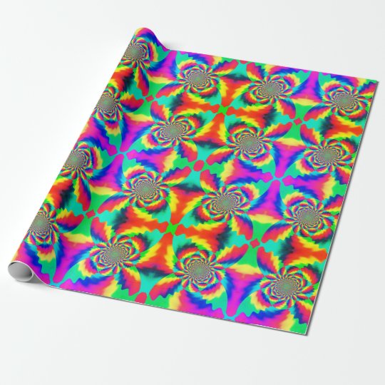 PSYCHEDELIC Wrapping Paper | Zazzle.com