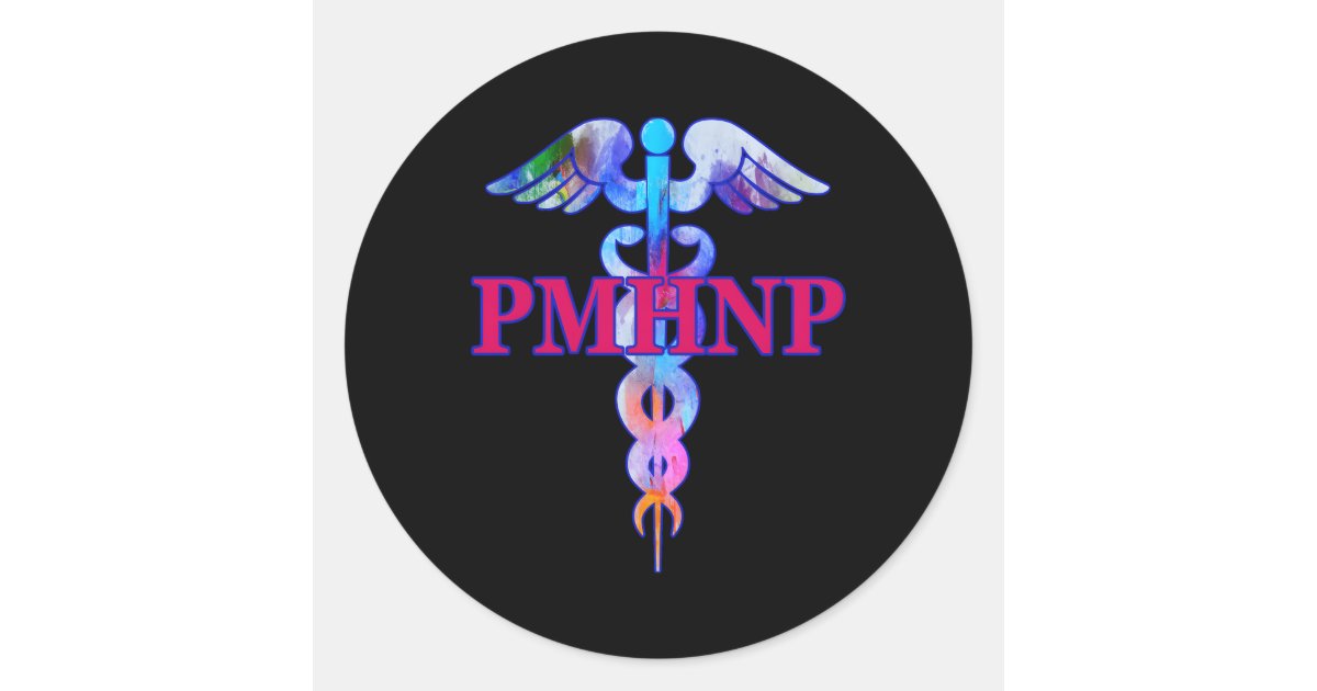 Psychiatric Nurse Practitioner Pmhnp Caduceus Medi Classic Round ...