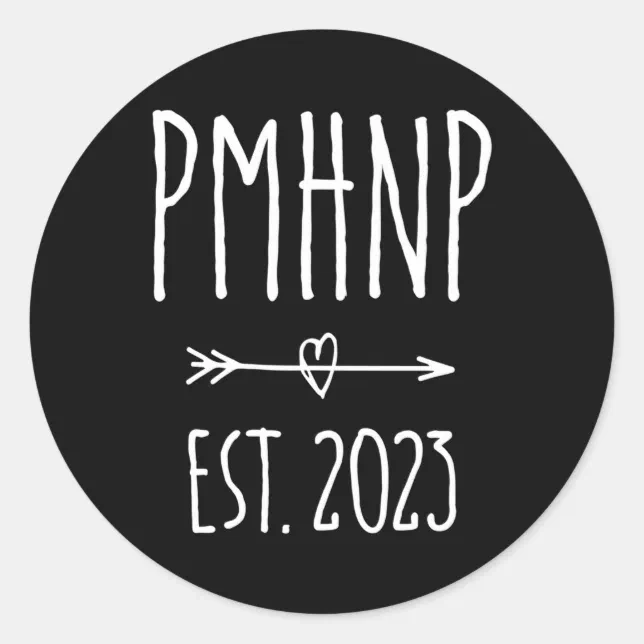 Psychiatric Nurse Practitioner Pmhnp Graduation 20 Classic Round ...