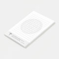 Psychiatrist Psychologist Customizable Lined Post-it Notes | Zazzle