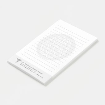 Psychiatrist Psychologist Customizable Lined Post-it Notes | Zazzle