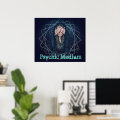 Psychic Medium Poster Premium Canvas (Gloss) | Zazzle