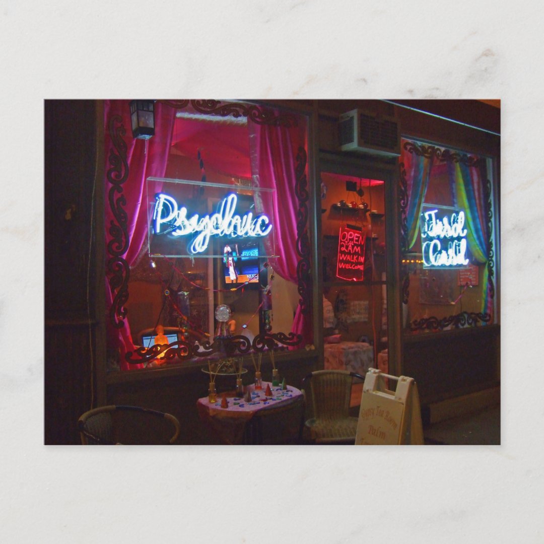 Psychic Storefront Postcard | Zazzle