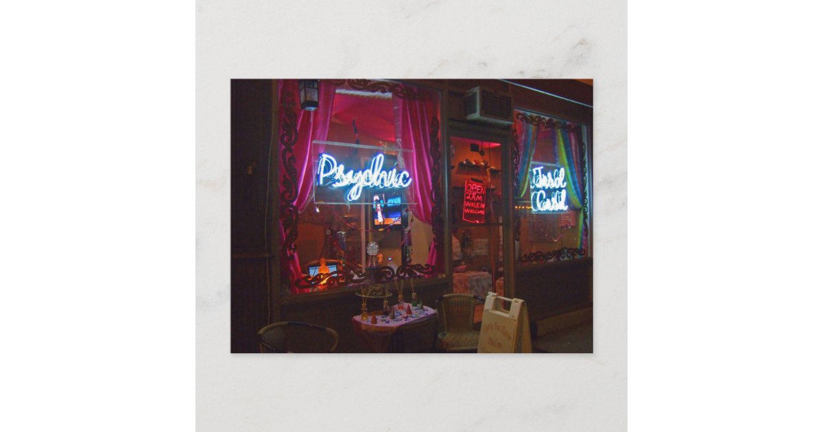 Psychic Storefront Postcard | Zazzle