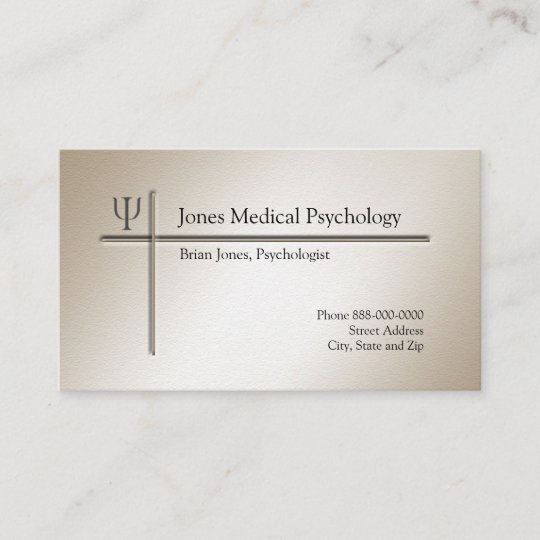 Psychologist Business Card | Zazzle.com