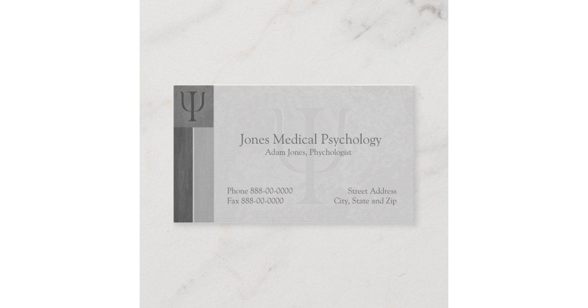 Psychologist Business Card | Zazzle