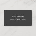 Psychologist Cool Car License Plate Business Card | Zazzle