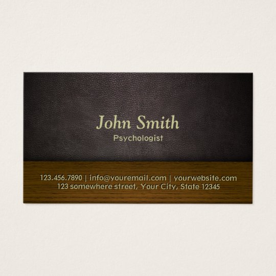 School Psychologist's Business Card | Zazzle.com