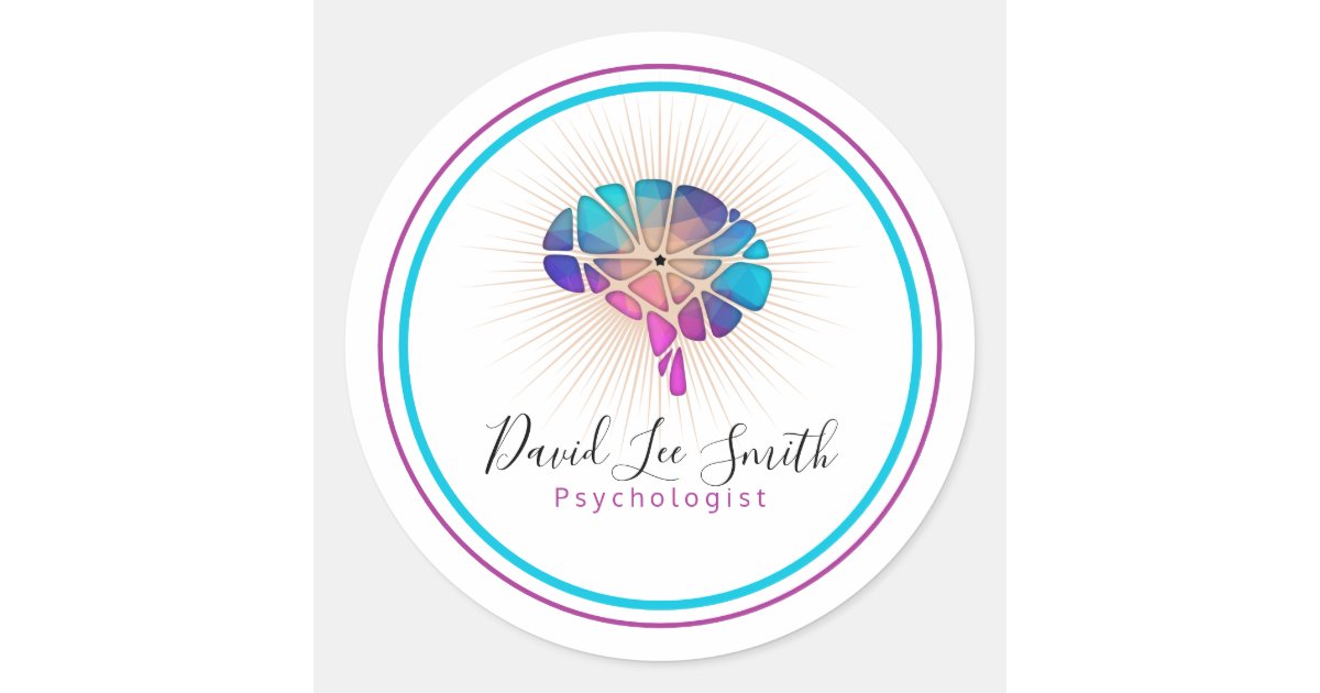 Psychologist / Neurologist Classic Round Sticker | Zazzle