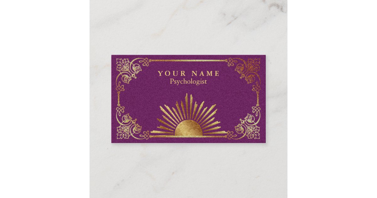 Psychology - Business Card | Zazzle