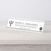 Psychology Professional | Custom Desk Name Plate | Zazzle