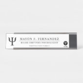 Psychology Professional | Custom Desk Name Plate | Zazzle