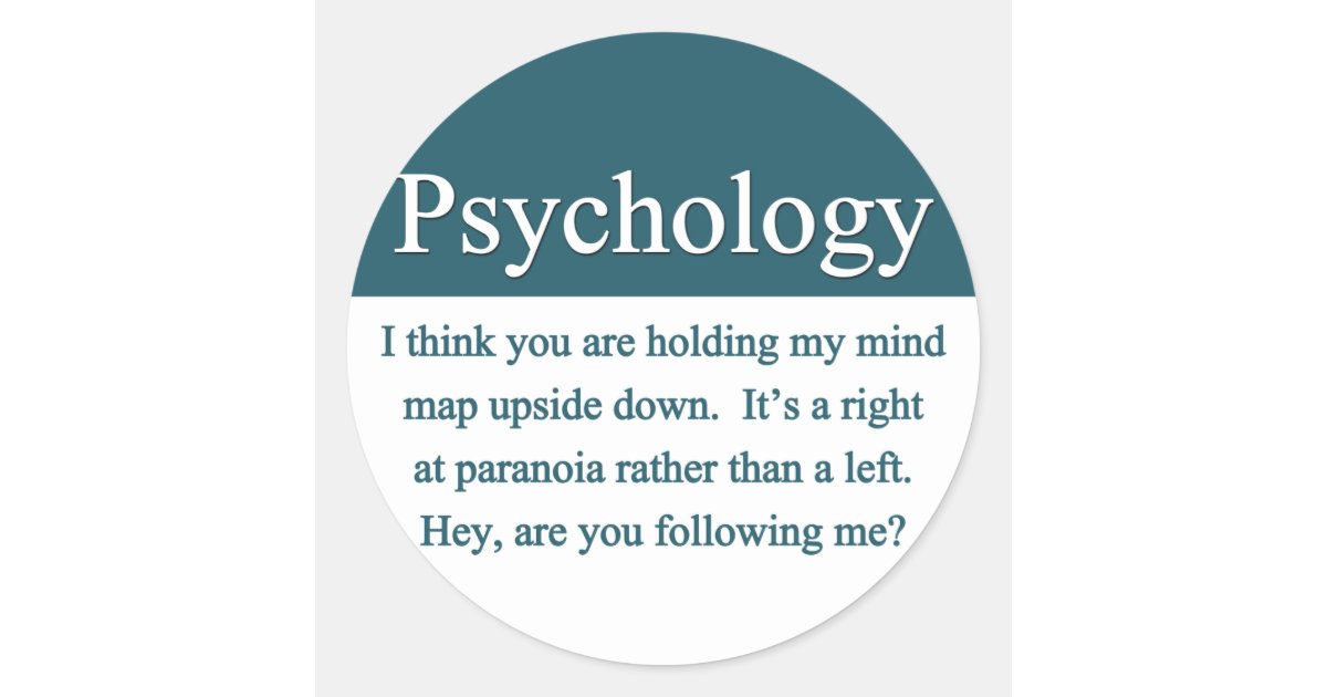 Psychology Sticker | Zazzle