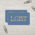 Psychotherapist Mental Health Therapist Blue Mode Business Card | Zazzle