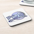 PsyD Doctor of Psychology LOGO Beverage Coaster | Zazzle