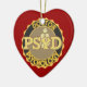 PsyD LOGO DOCTOR OF PSYCHOLOGY PSYCHOLOGIST Ceramic Ornament | Zazzle