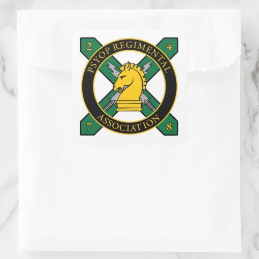 PSYOP Regimental Association Sticker | Zazzle