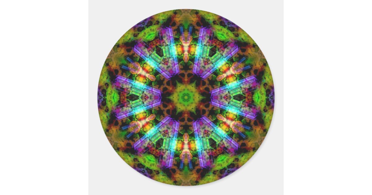 PSYSTiCKERS #001 Classic Round Sticker | Zazzle