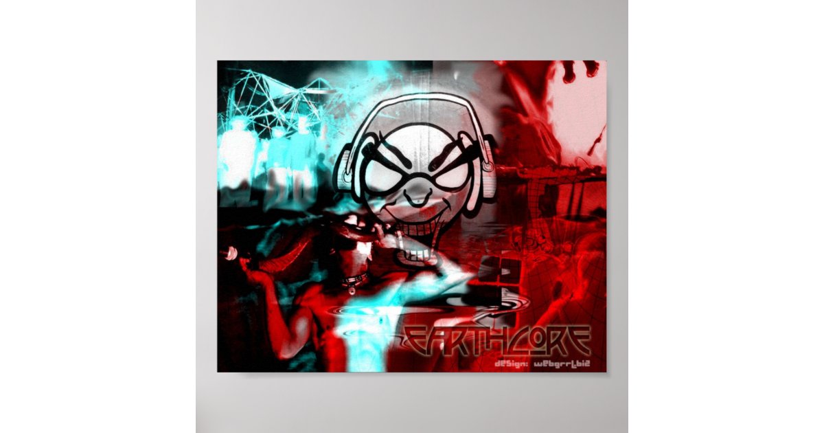 Psytrance Memories Poster | Zazzle