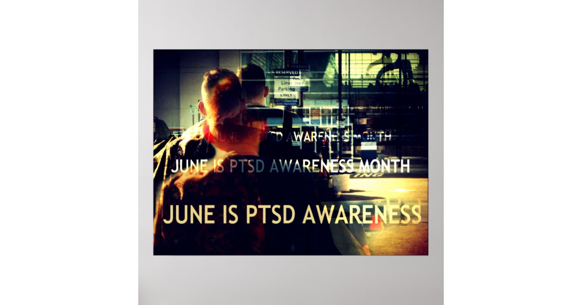 PTSD Awareness Poster | Zazzle