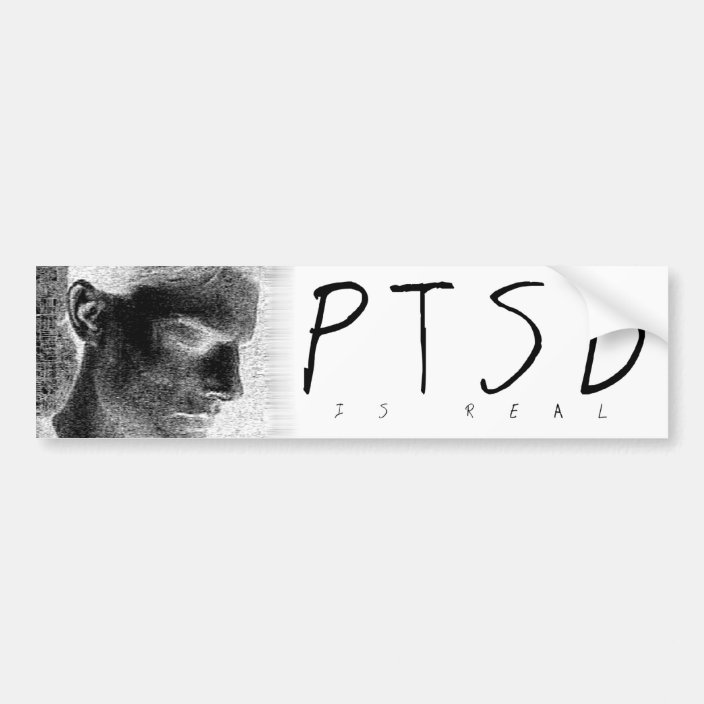 PTSD Bumper Sticker | Zazzle.com