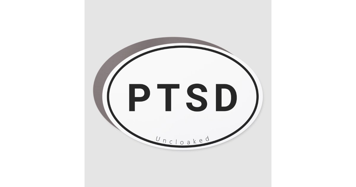 PTSD Car Magnet | Zazzle