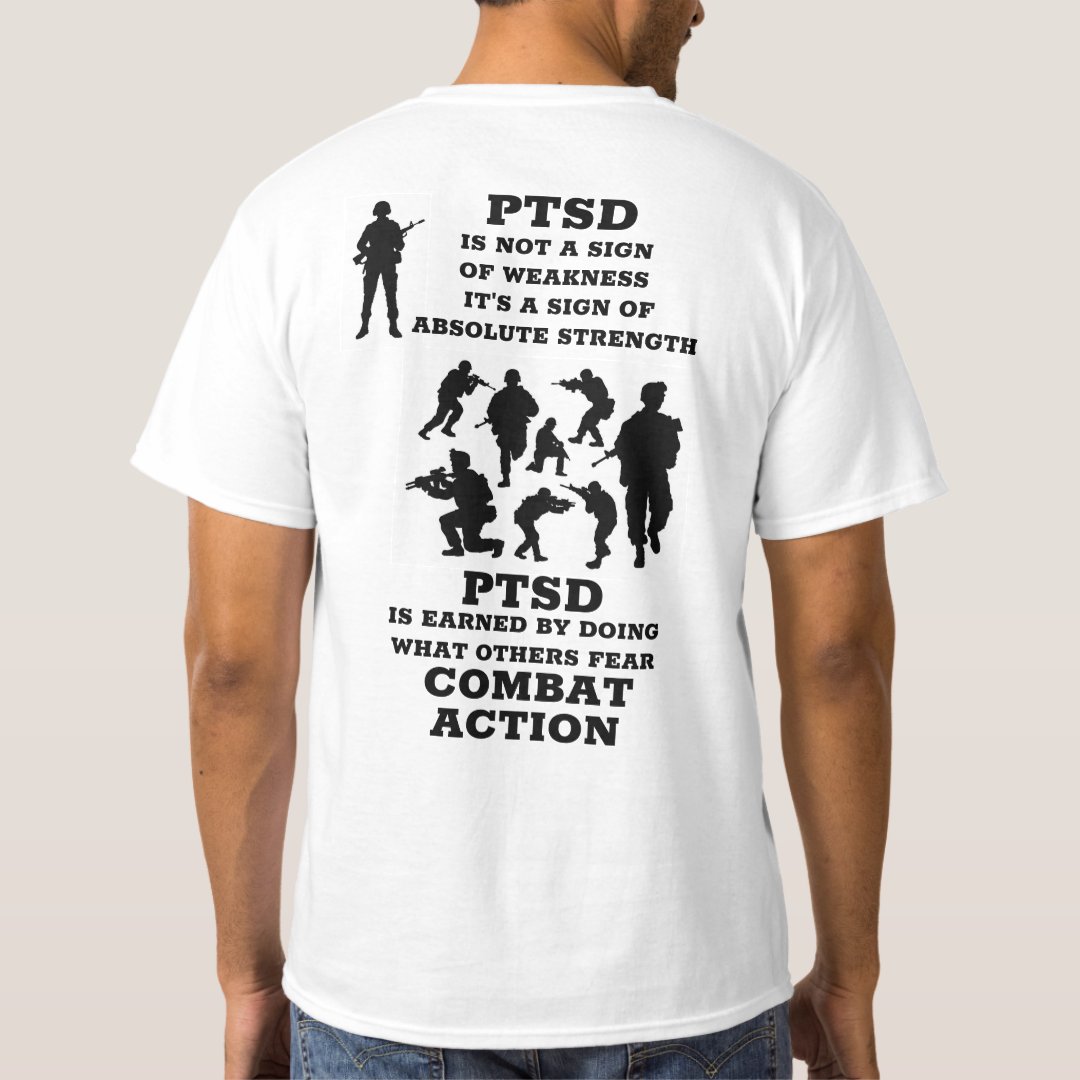 PTSD T-Shirt | Zazzle